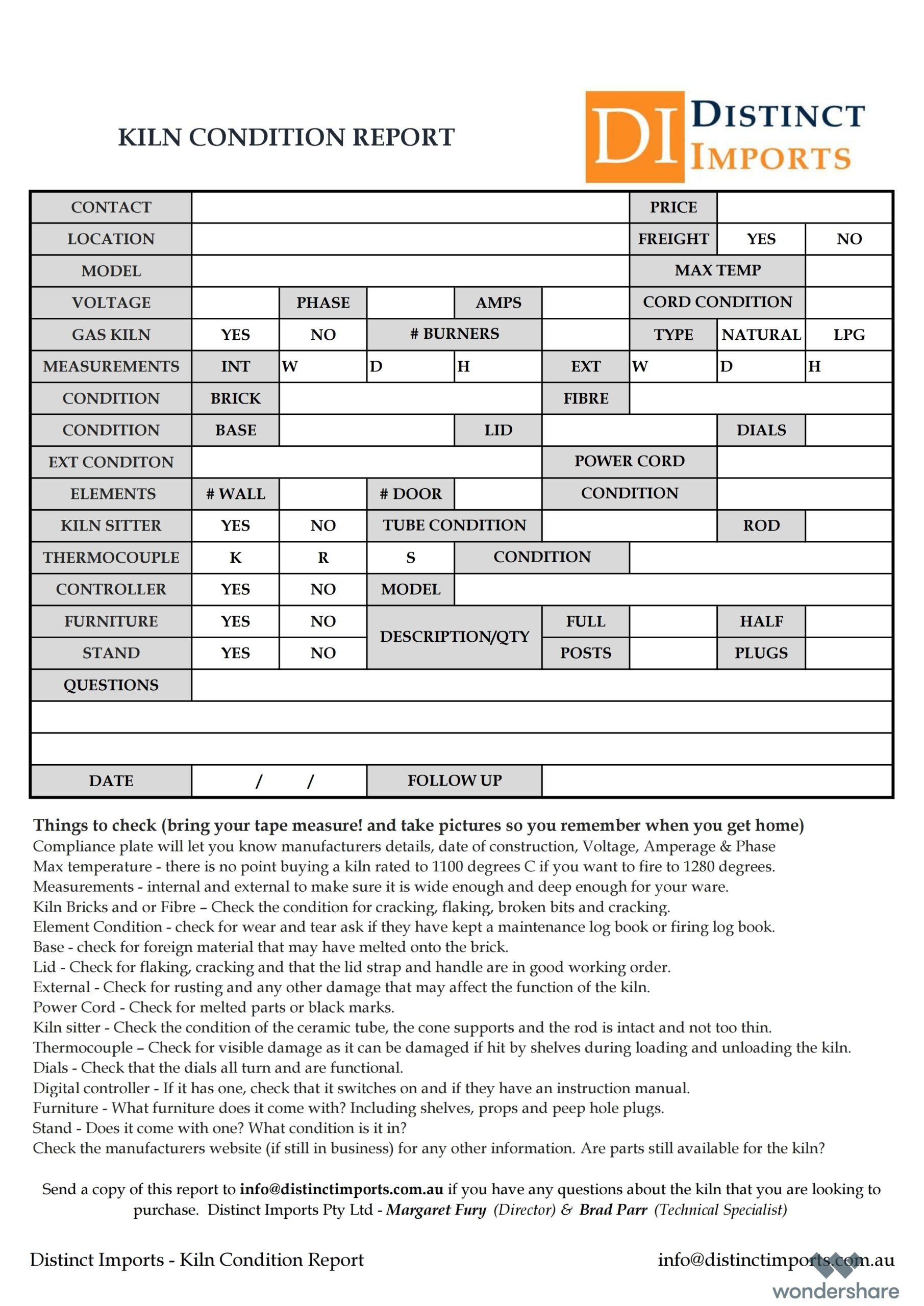 Kiln Condition Report.pdf_page_1 - Distinct Imports